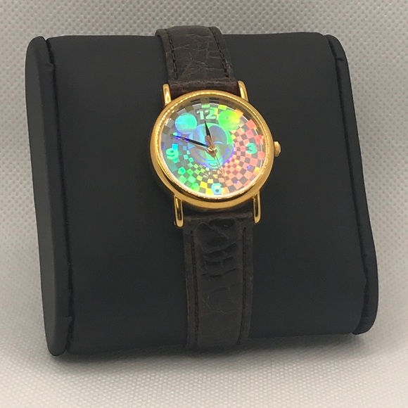 Disney | Accessories | Holographic Mickey Mouse Watch | Poshmark